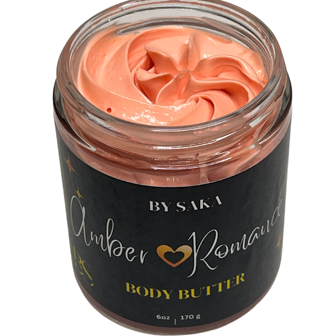 AMBER ROMANCE BODY BUTTER 6OZ – By Saka cosmetics