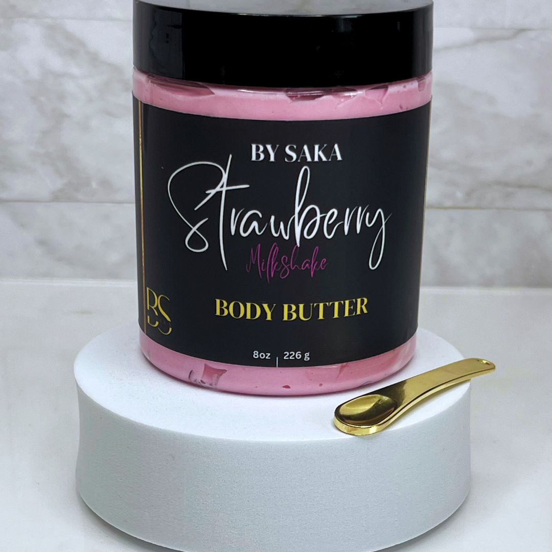 STRAWBERRY MILKSHAKE BODY BUTTER – By Saka cosmetics
